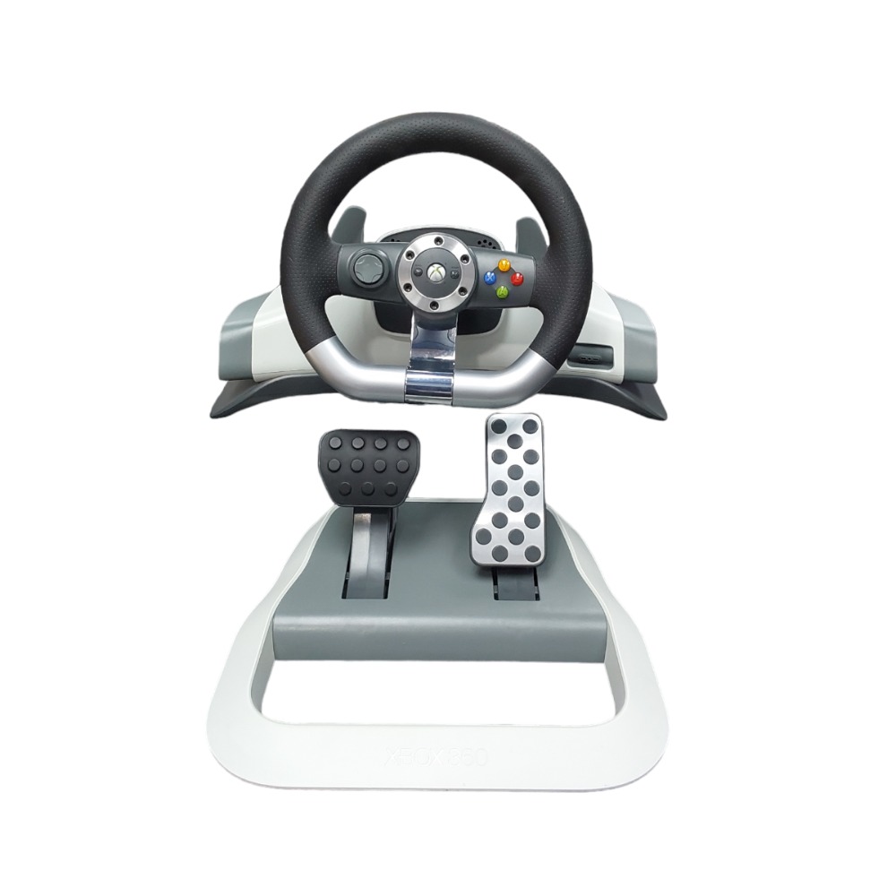 Pre-owned Xbox 360 Wireless Racing Wheel With Force Feedback, Pedals ...